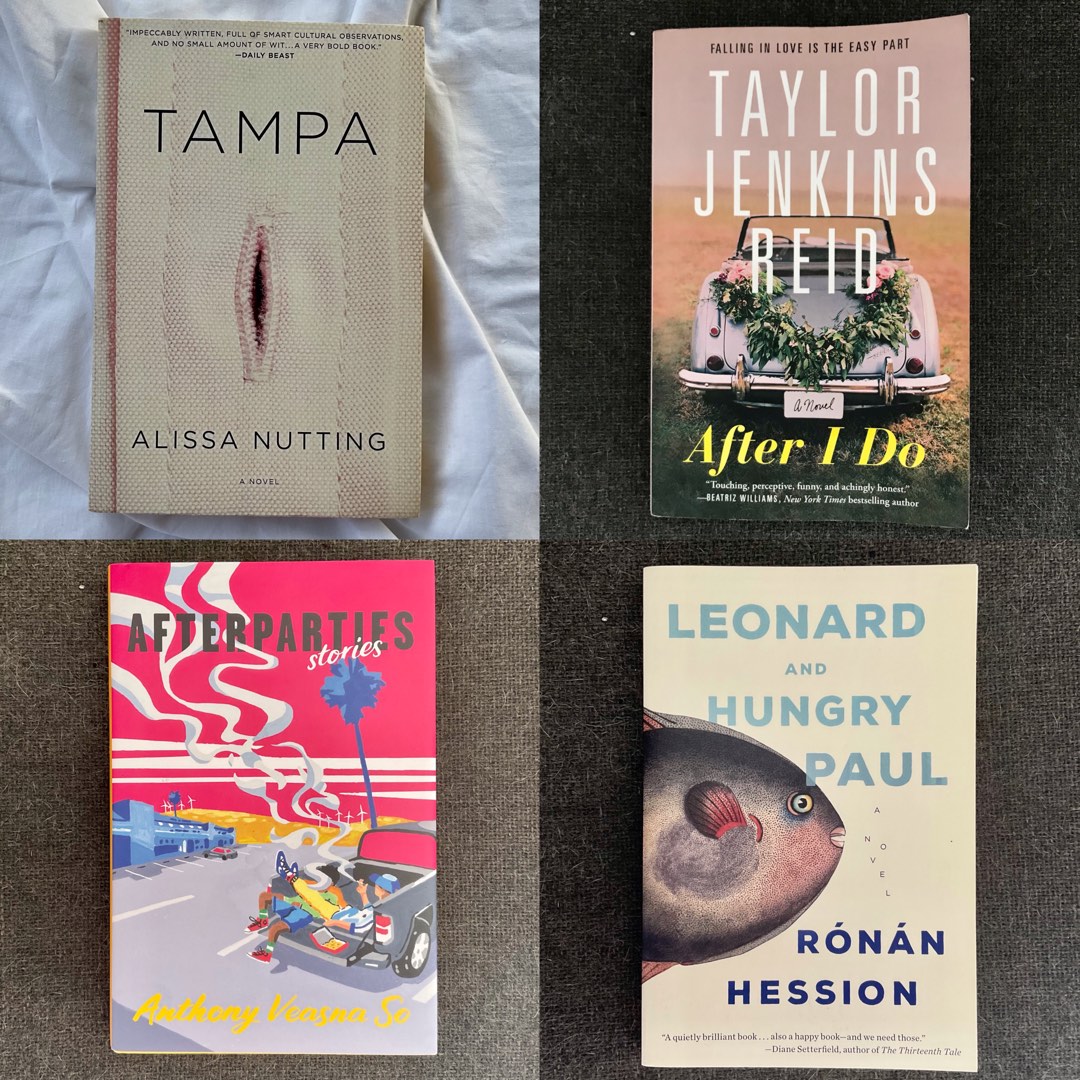 Bookstagram Books (Tampa, After I Do, Afterparties, Leonard and Hungry ...