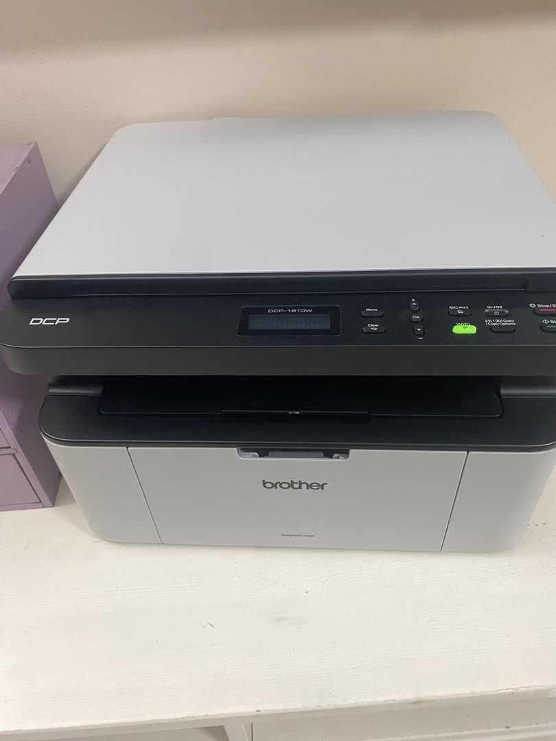 Brother DCP-1610W Laser Printer, Computers & Tech, Printers, Scanners ...