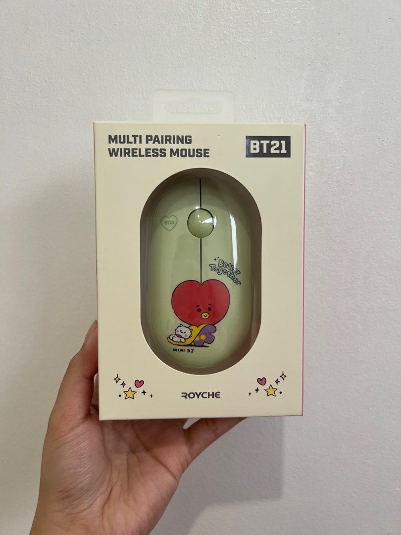 BT21 Tata Multi Pairing Wireless Mouse, Computers & Tech, Parts ...