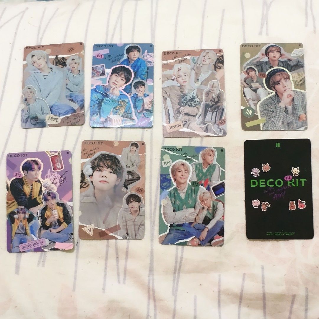 BTS Deco Kit Lomo Cards Photocards, Hobbies & Toys, Memorabilia ...