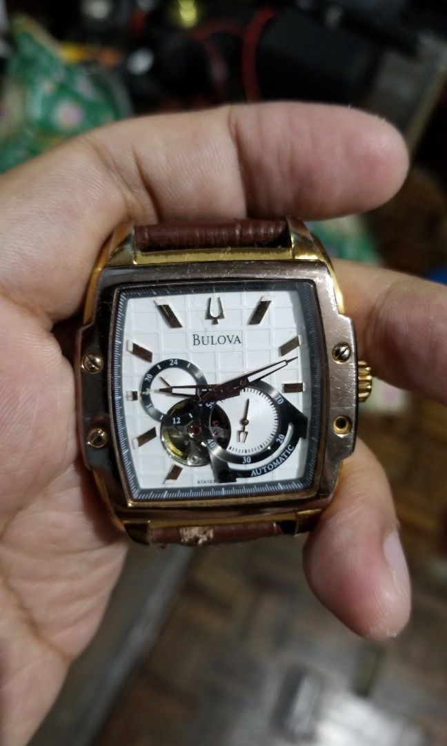 Bulova Chronometer Automatic Watch, Luxury, Watches on Carousell