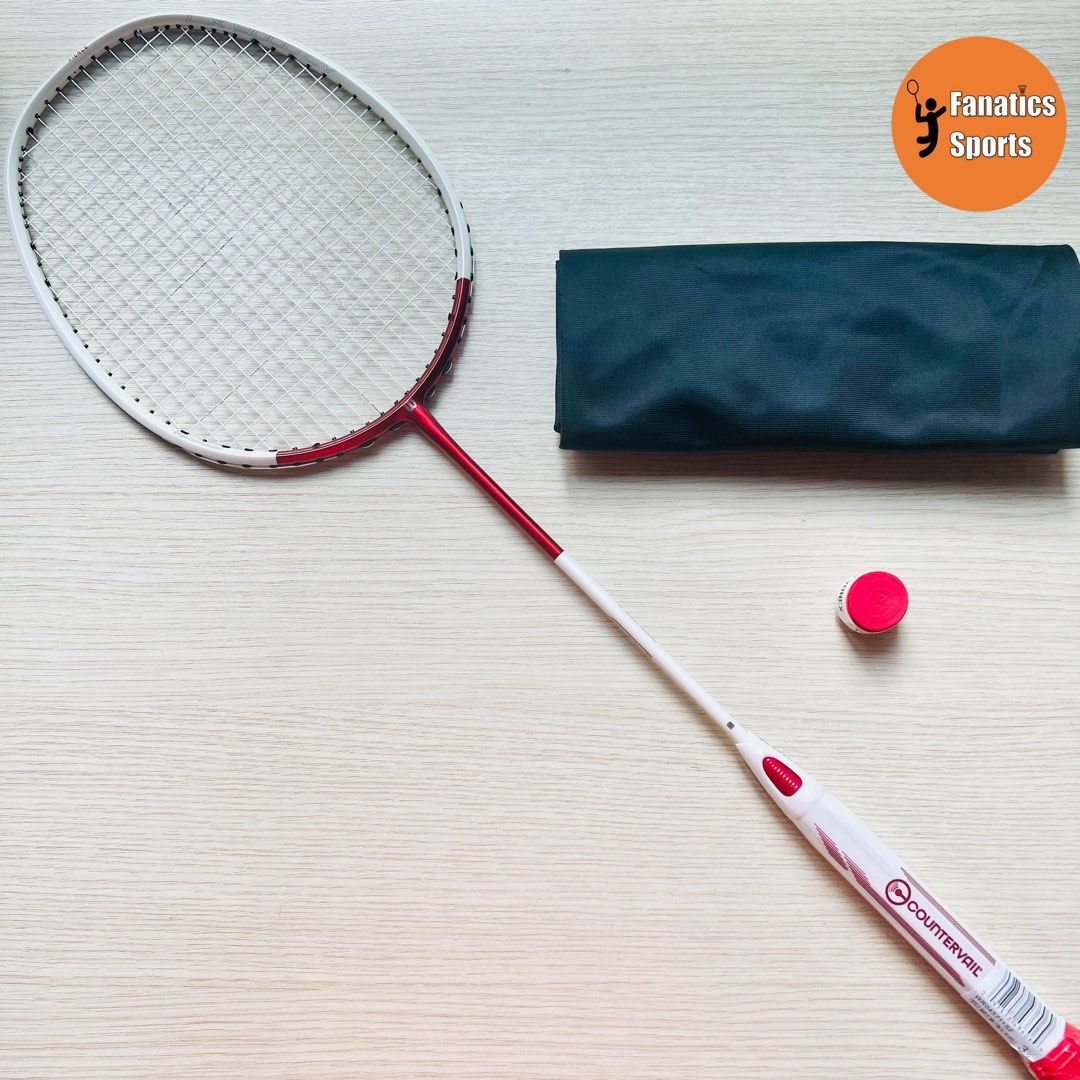[Bundle] Brand New Wilson CX9000 CV Red Limited Edition Badminton ...