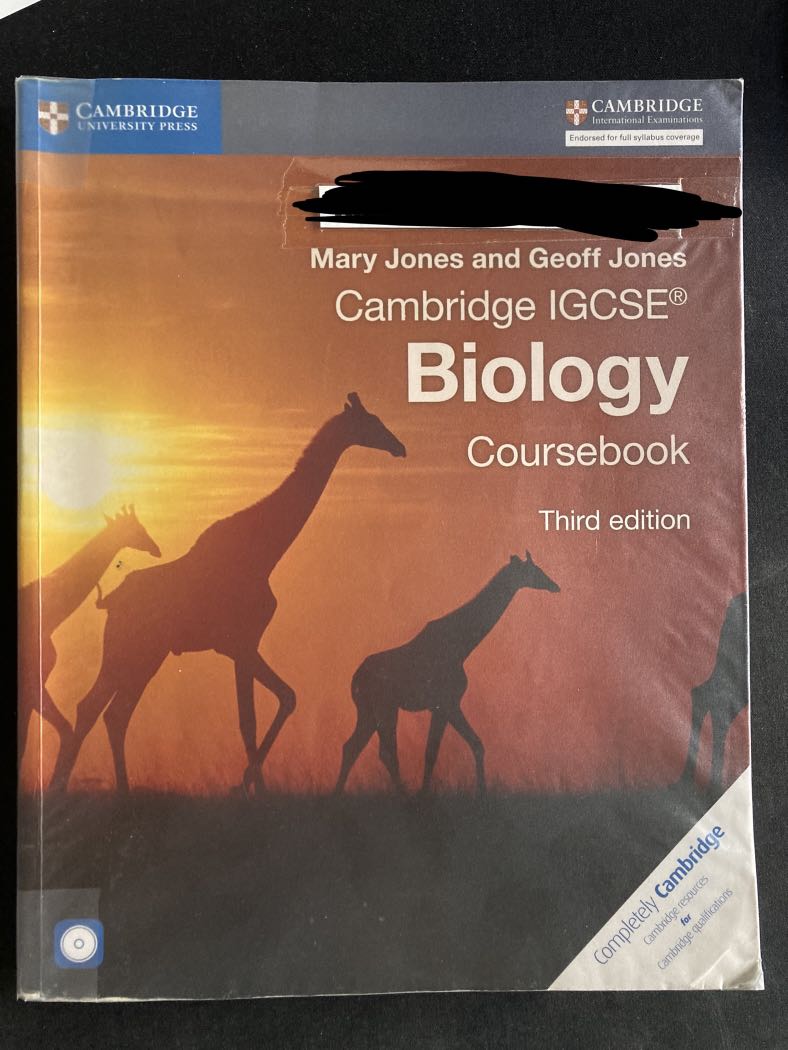 Cambridge Igcse Biology Coursebook Third Edition Hobbies And Toys Books And Magazines Textbooks