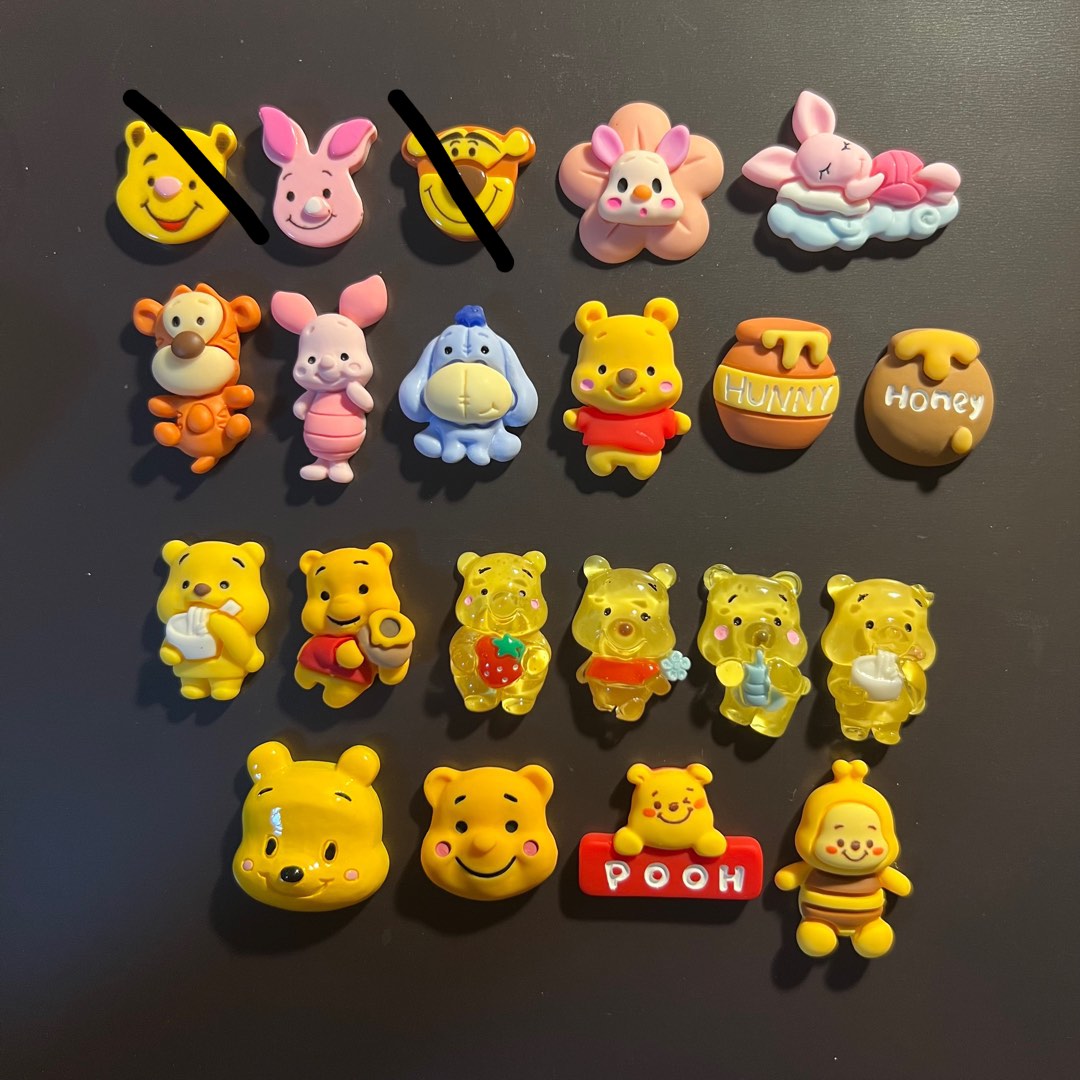 Character Charms - disney, pooh, princess, kirby, marvel, popmart ...