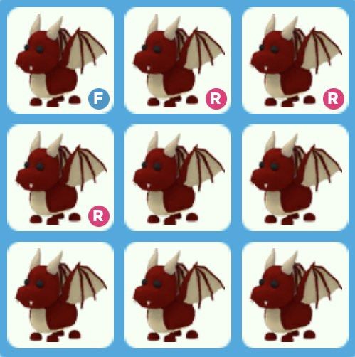 CHEAPEST adopt me dragon normal, Video Gaming, Gaming Accessories, In ...