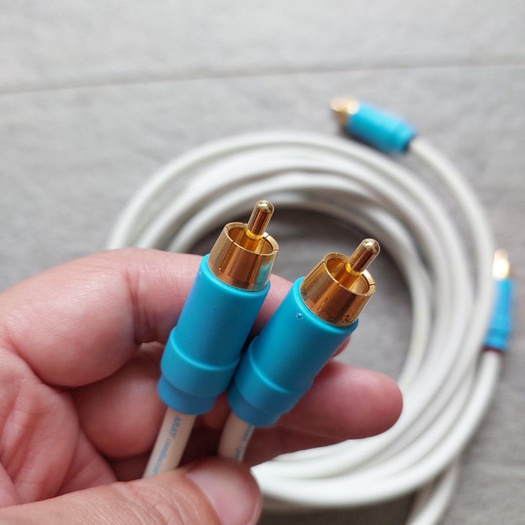 Chord Company C-line RCA cable 2M, Audio, Other Audio Equipment on ...
