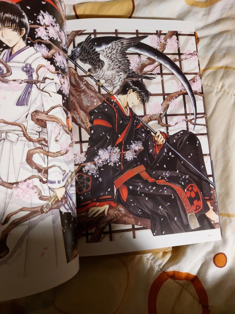 2 CLAMP art book BUNDLE - CLAMP X Zero Art Book Illustrations and X ...