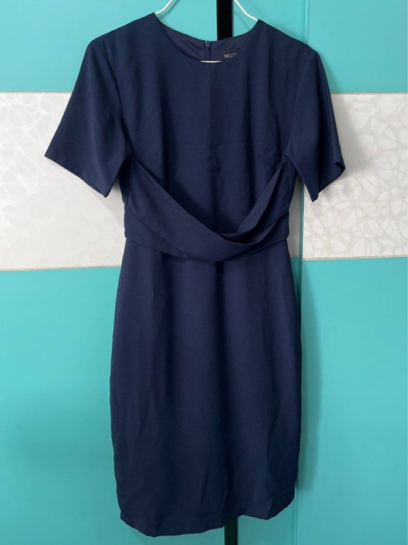Closetlover Navy Blue Dress Womens Fashion Dresses And Sets Dresses On Carousell