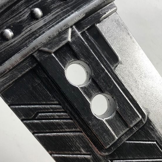 Cloud Strife's Remake Buster Sword Final Fantasy VII PU Foam Replica ...