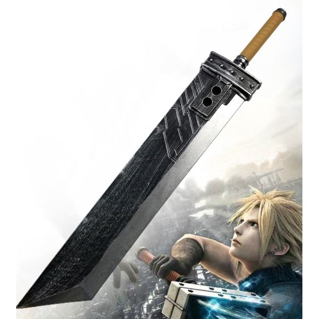 Cloud Strife's Remake Buster Sword Final Fantasy VII PU Foam Replica ...