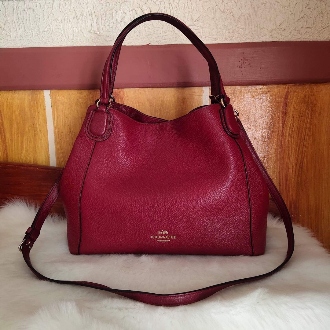 Coach Bag with Sling Original, Luxury, Bags & Wallets on Carousell
