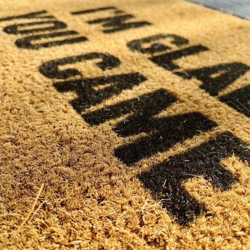 Coco Coir Outdoor Door Rug Mat, Furniture & Home Living, Outdoor ...