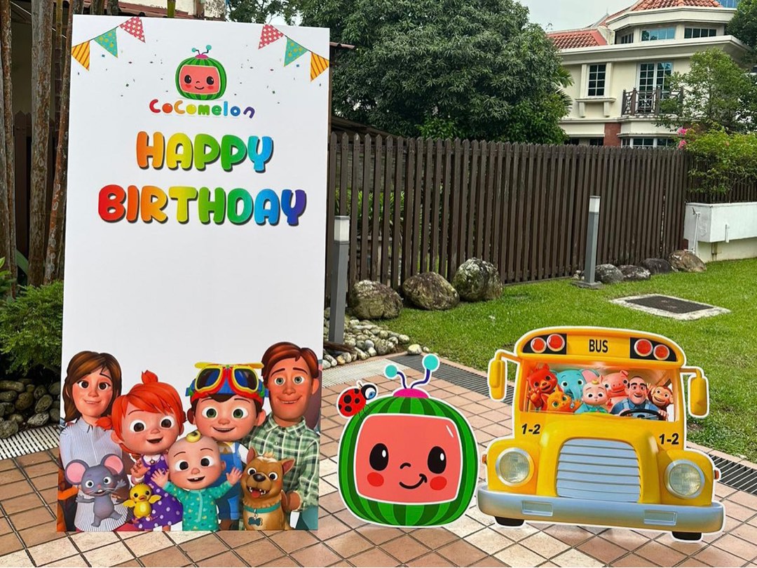 Cocomelon Birthday Board, Hobbies & Toys, Stationery & Craft, Occasions ...