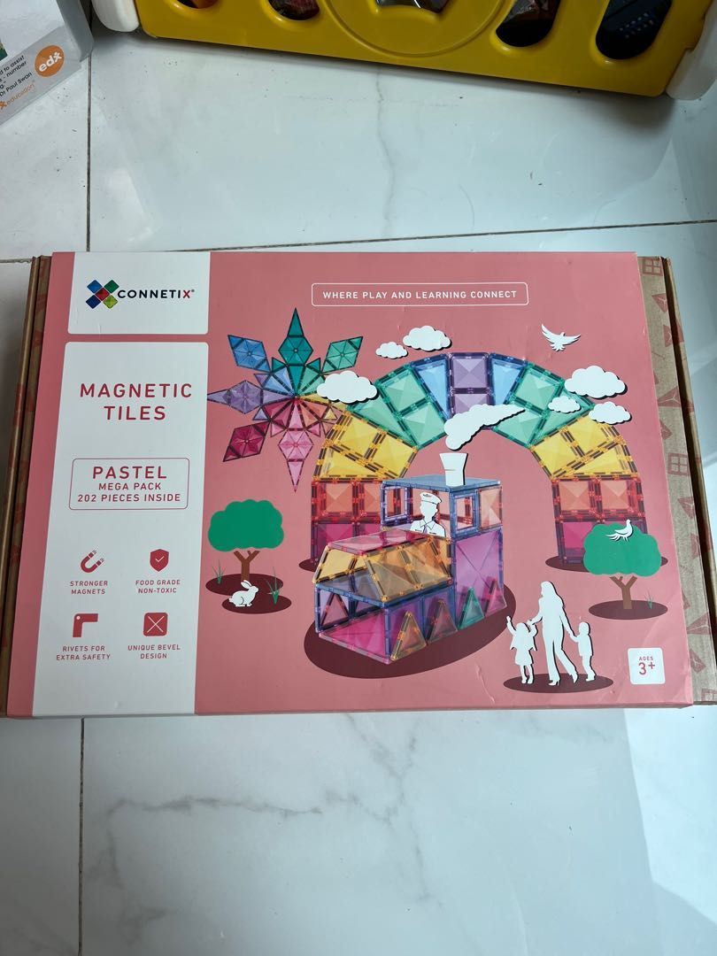 Connectix pastel mega set, Hobbies & Toys, Toys & Games on Carousell