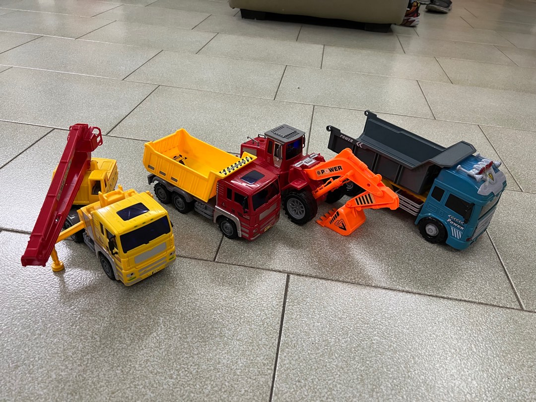 Construction vehicle toy, Hobbies & Toys, Toys & Games on Carousell