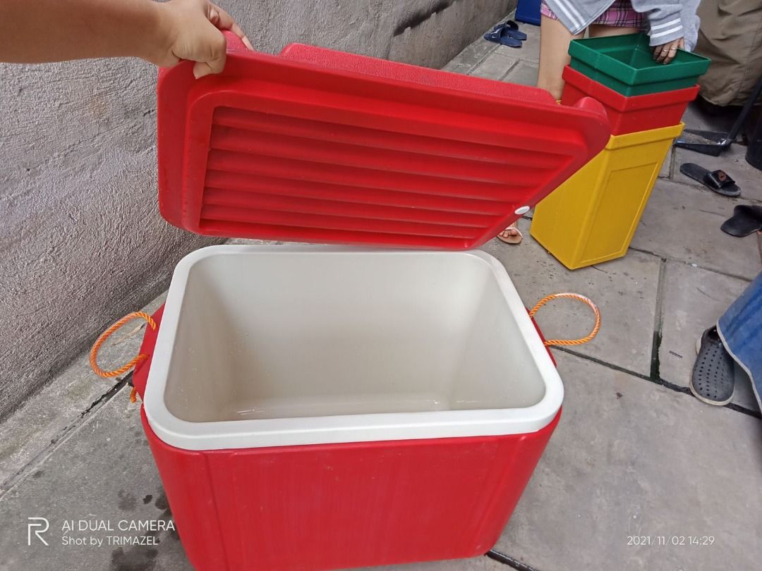 COOLER BOX, Furniture & Home Living, Home Improvement & Organization ...