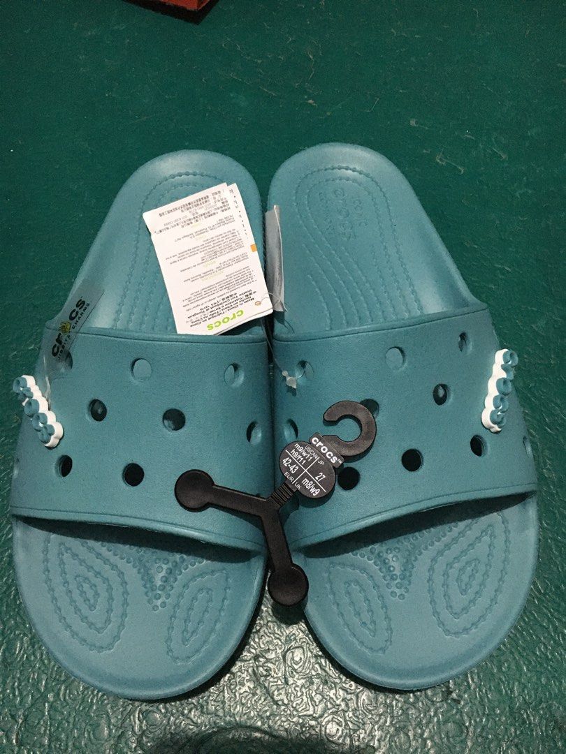 Crocs Unisex Classic Slide, Men's Fashion, Footwear, Slippers & Slides on Carousell