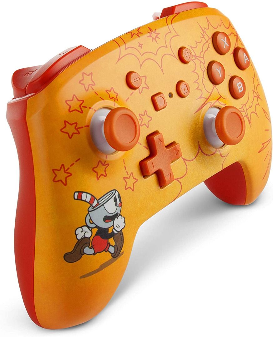 CupHead + Switch Wireless Pro Controller, Video Gaming, Video Games ...