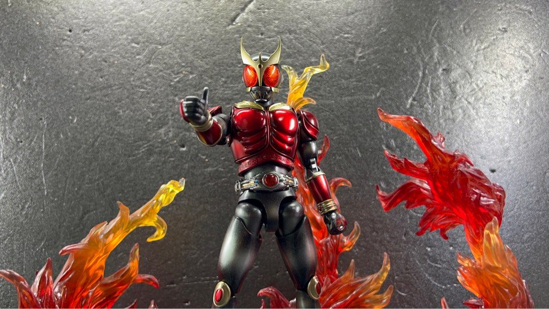 Custom painted kamen rider Kuuga mighty form/amazing mighty, Hobbies ...