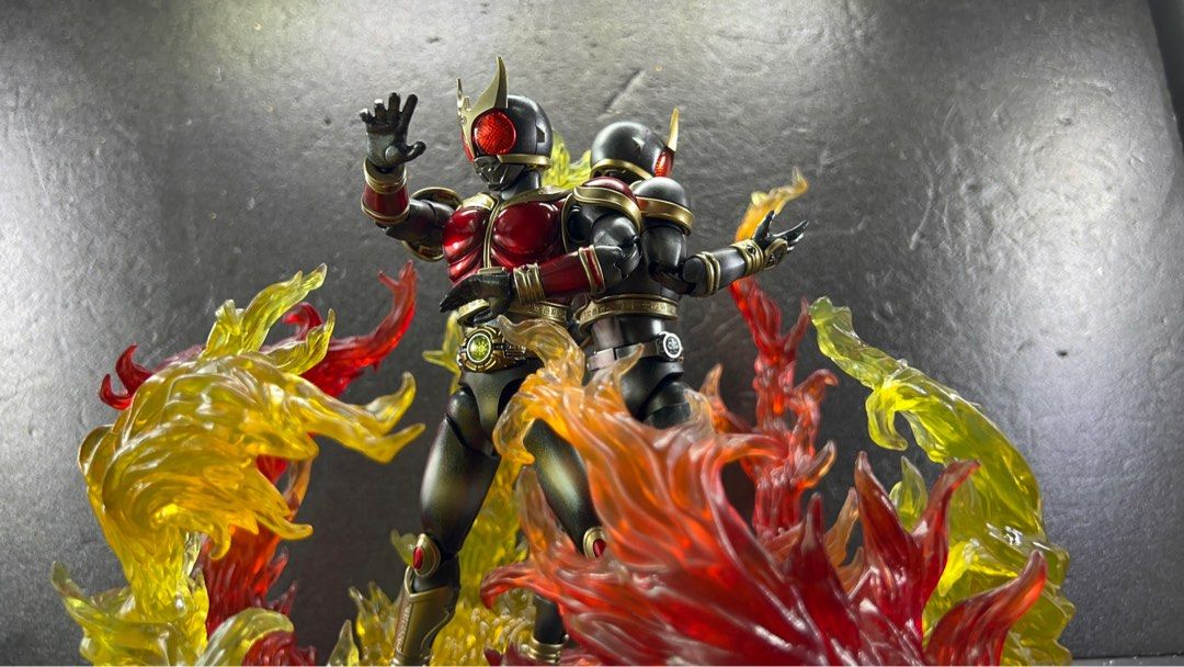 Custom painted kamen rider Kuuga mighty form/amazing mighty, Hobbies ...