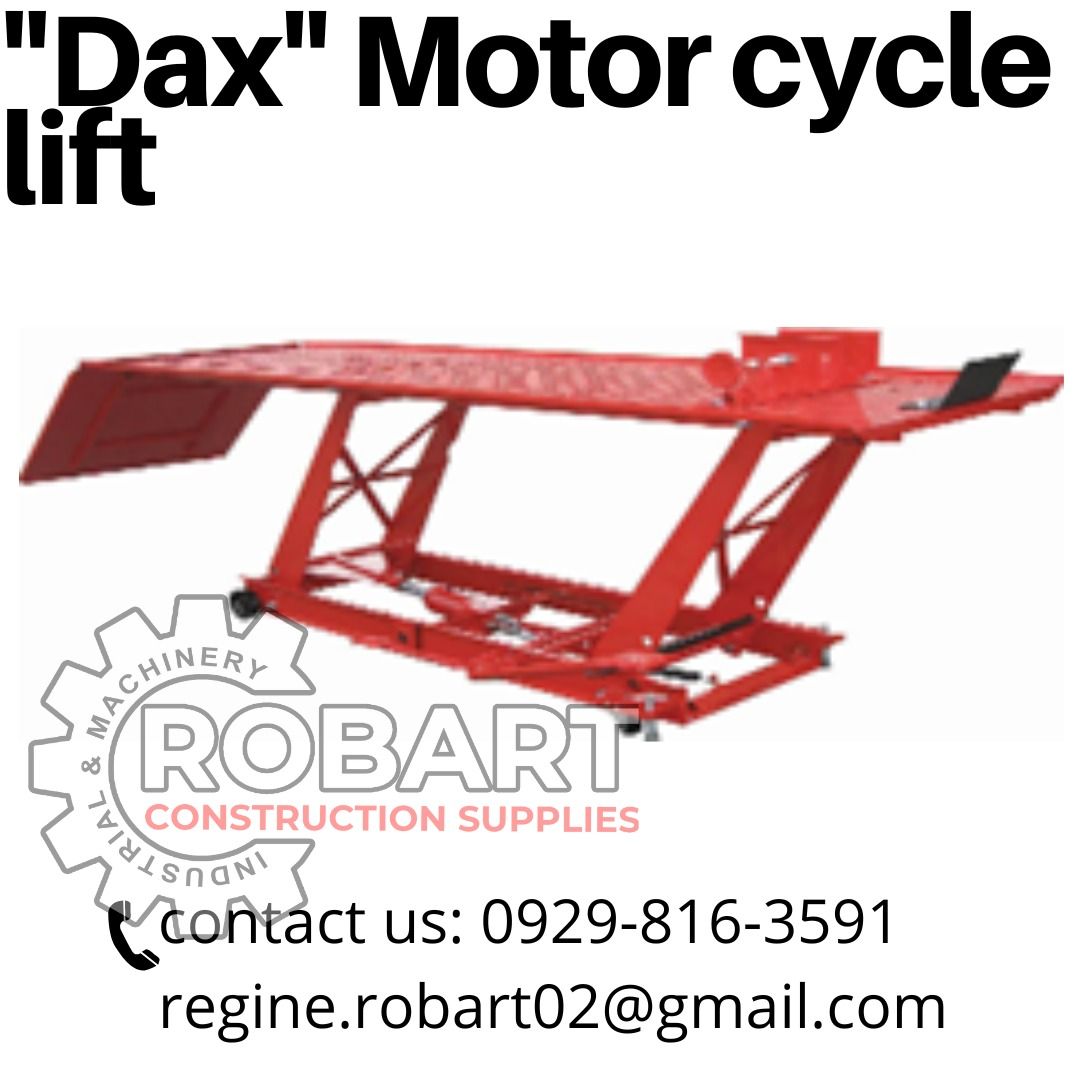 "Dax" Motor cycle lift', Commercial & Industrial, Construction Tools ...