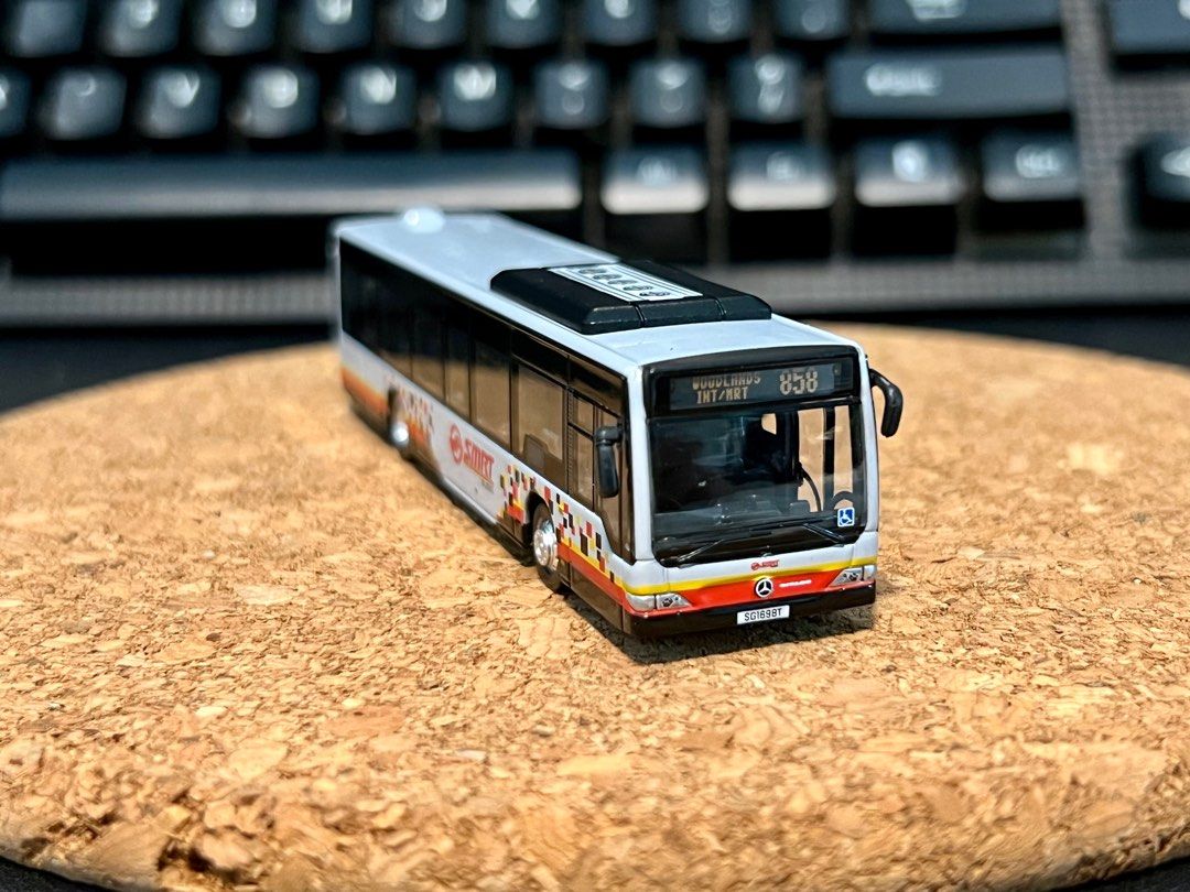 Decaled 1/110 SG Bus Mercedes-Benz Citaro SMRT Service No. 858, Hobbies ...