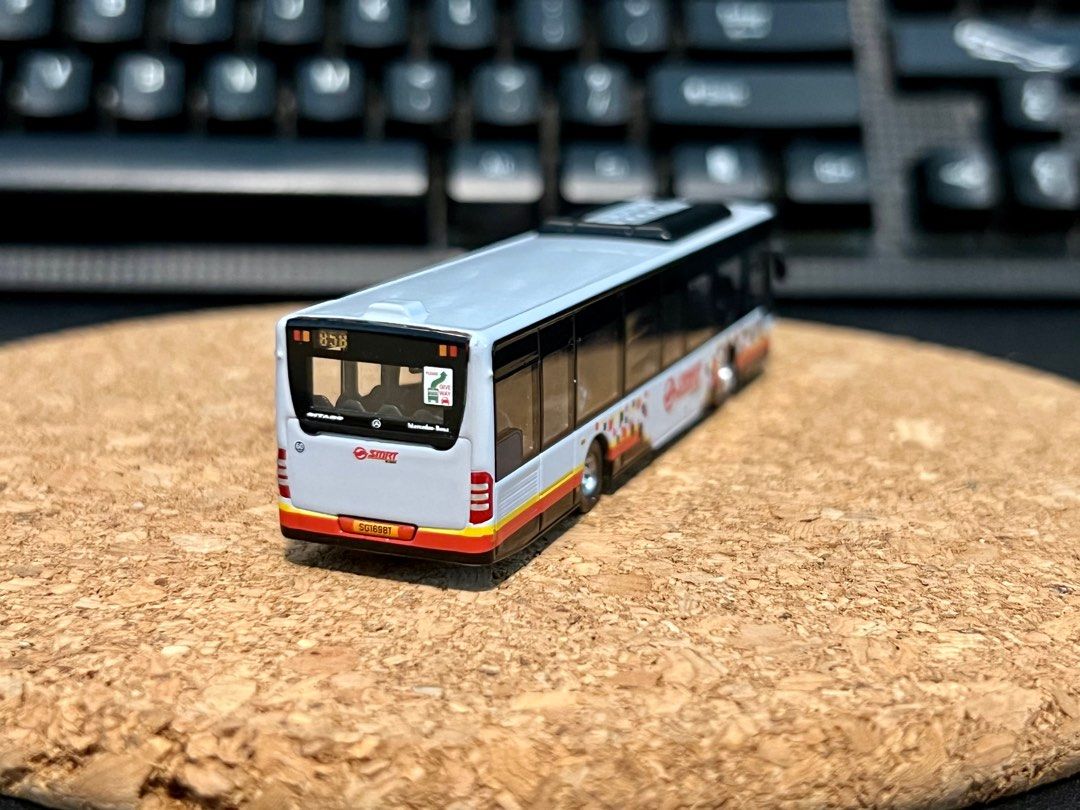 Decaled 1/110 SG Bus Mercedes-Benz Citaro SMRT Service No. 858, Hobbies ...