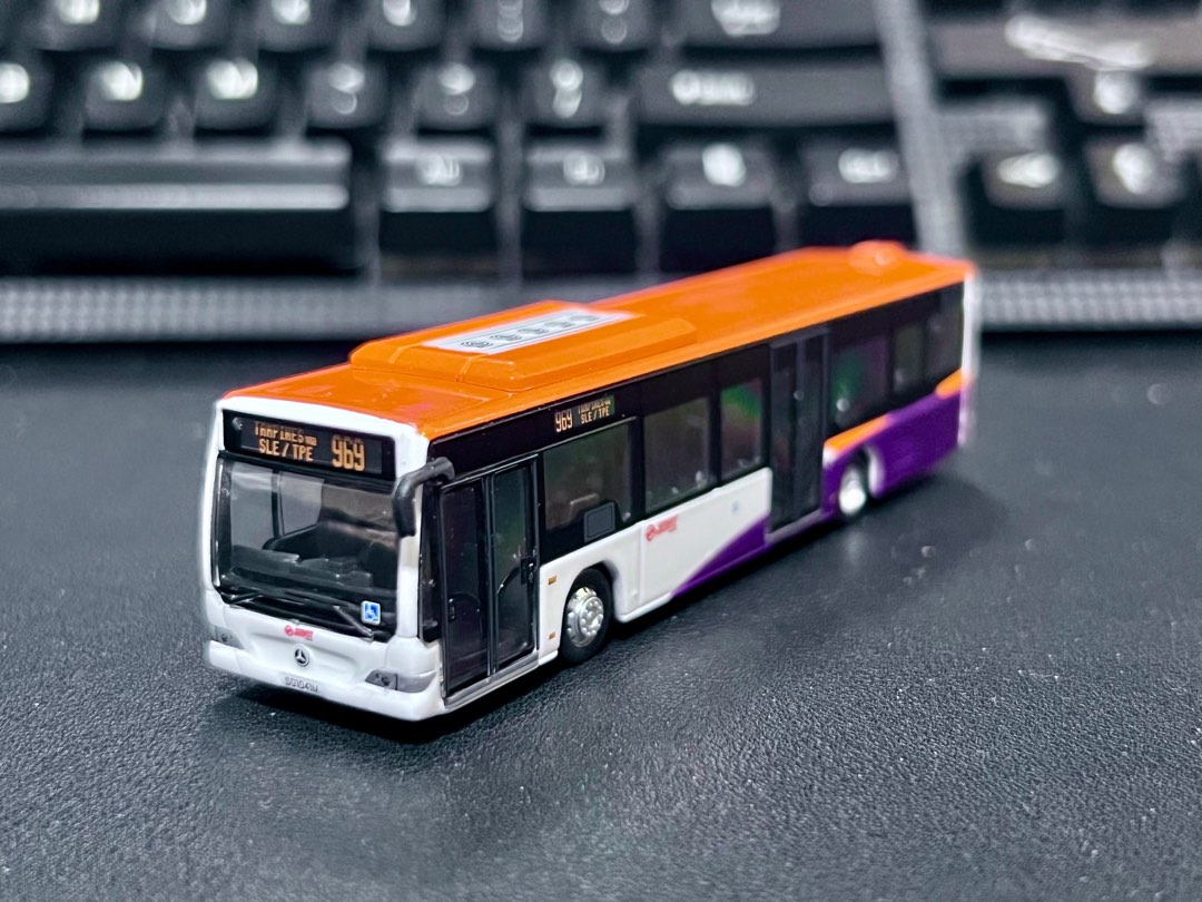 Decaled 1/110 SG Bus Mercedes-Benz Citaro SMRT Service No. 969, Hobbies ...