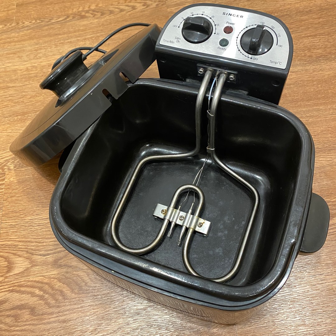 Deep Fryer Singer DF25 -muslim user-, TV & Home Appliances, Kitchen ...