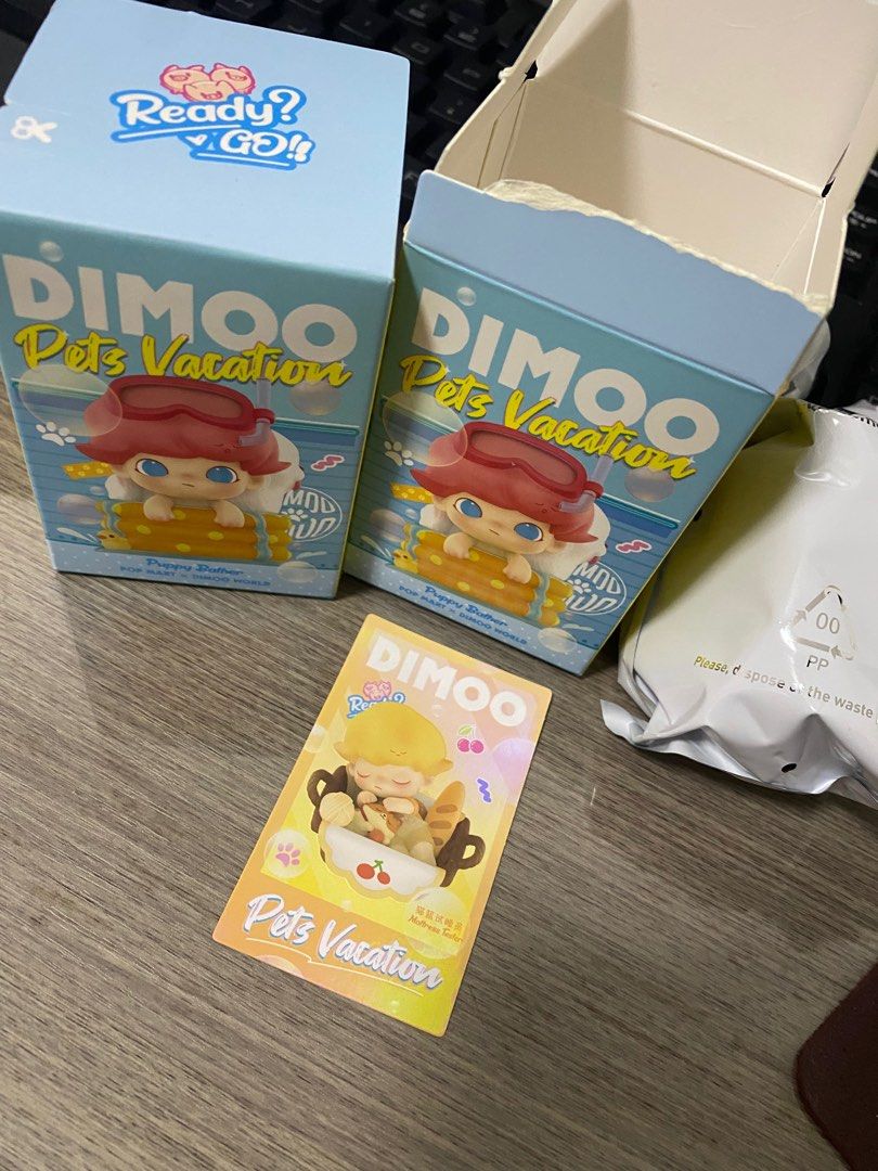 Dimoo Pet Vacation, Hobbies & Toys, Toys & Games on Carousell
