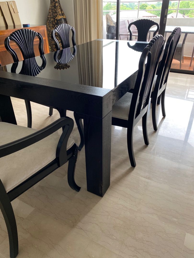 Dining table no chairs, Furniture & Home Living, Furniture, Tables ...