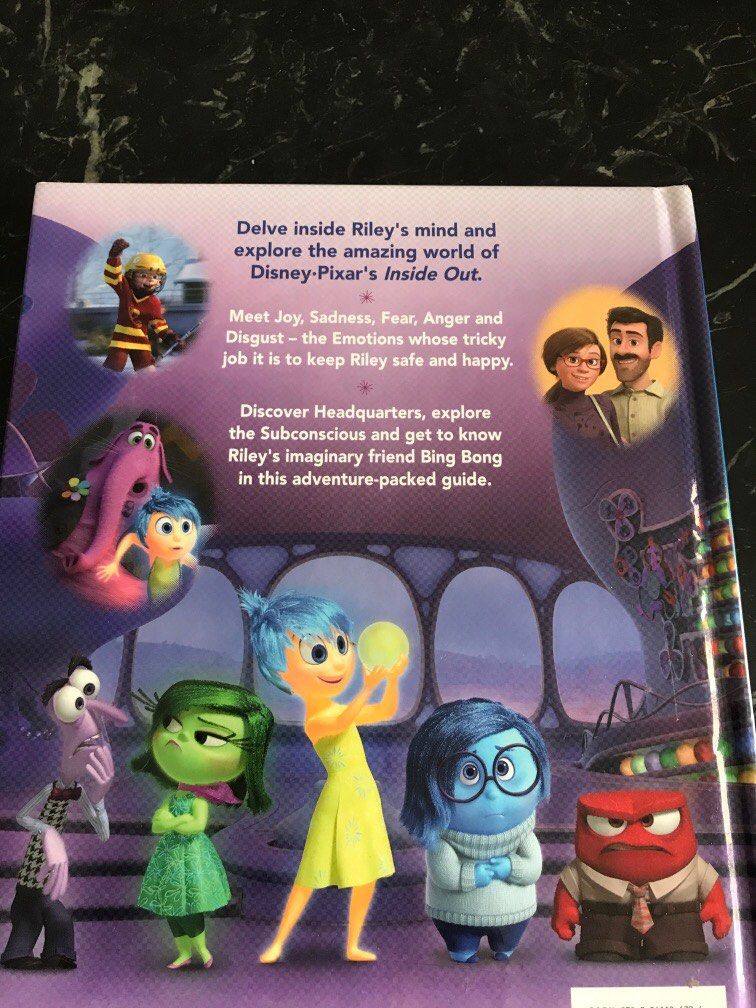 Disney Pixar Inside Out The Essential Guide Hardcover Hobbies And Toys Books And Magazines