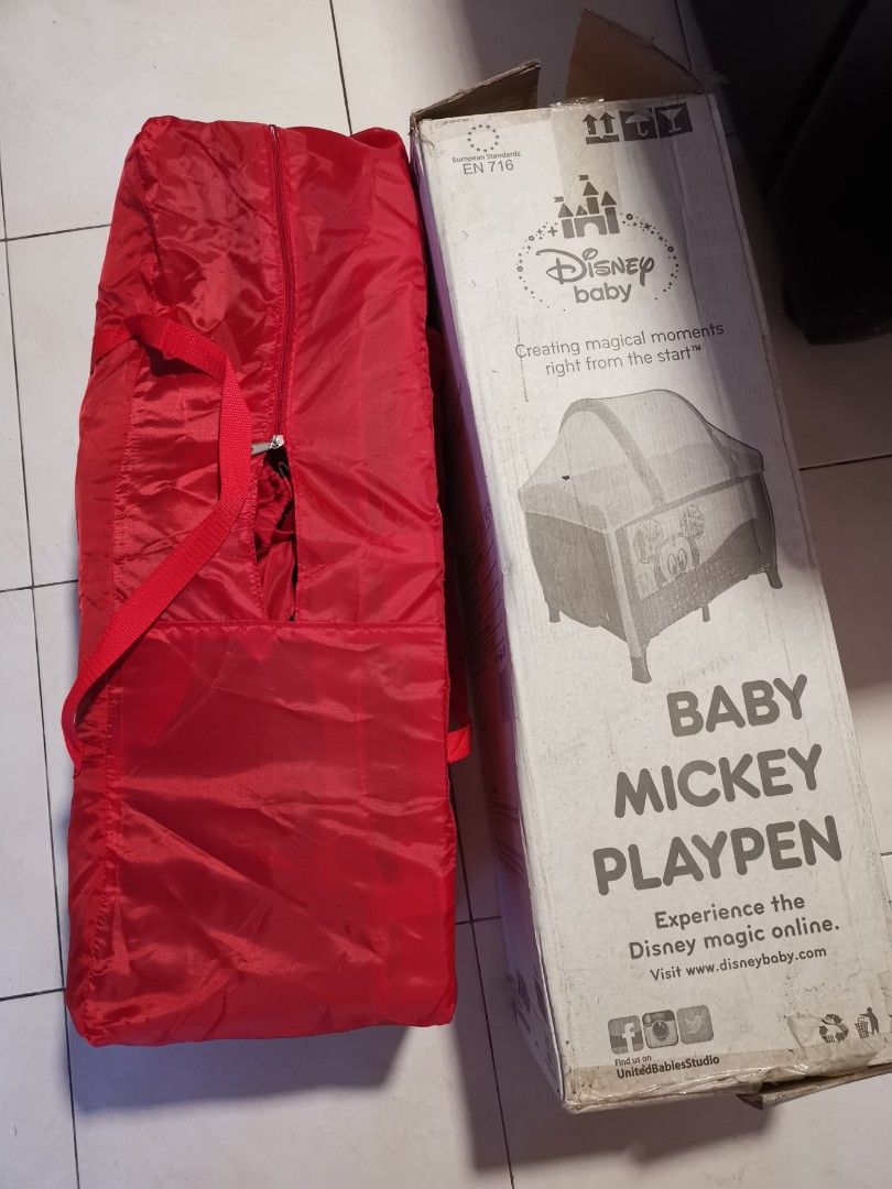 Disney Playpen, Babies & Kids, Baby Nursery & Kids Furniture, Cots ...