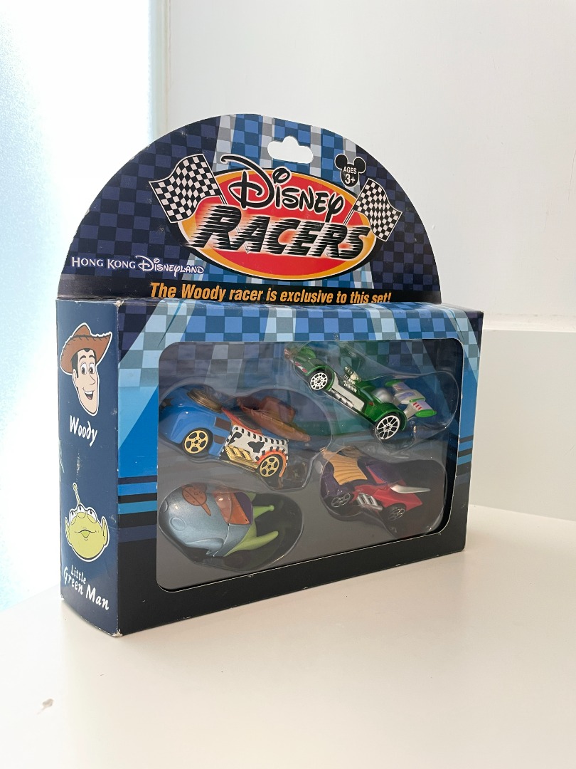 DISNEY RACERS TOY STORY CAR SET BUZZ LIGHTYEAR, ZURG, ALIEN & EXCLUSIVE ...
