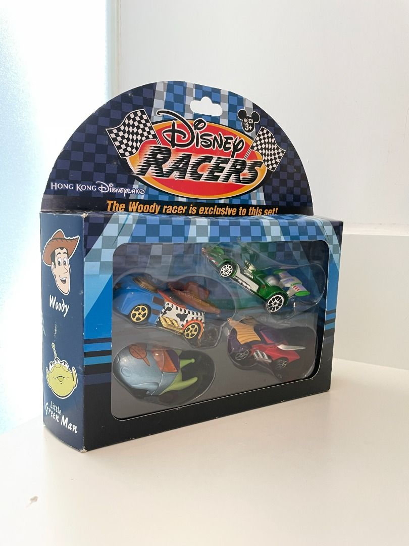 DISNEY RACERS TOY STORY CAR SET BUZZ LIGHTYEAR, ZURG, ALIEN & EXCLUSIVE ...