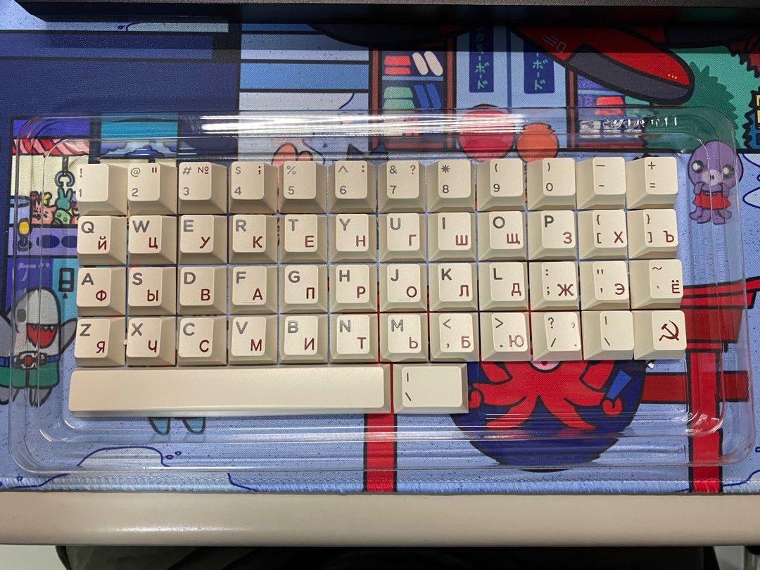 [In-stock] DMK/Domikey Astronaut Cyrillic/Russian (Cherry profile ...