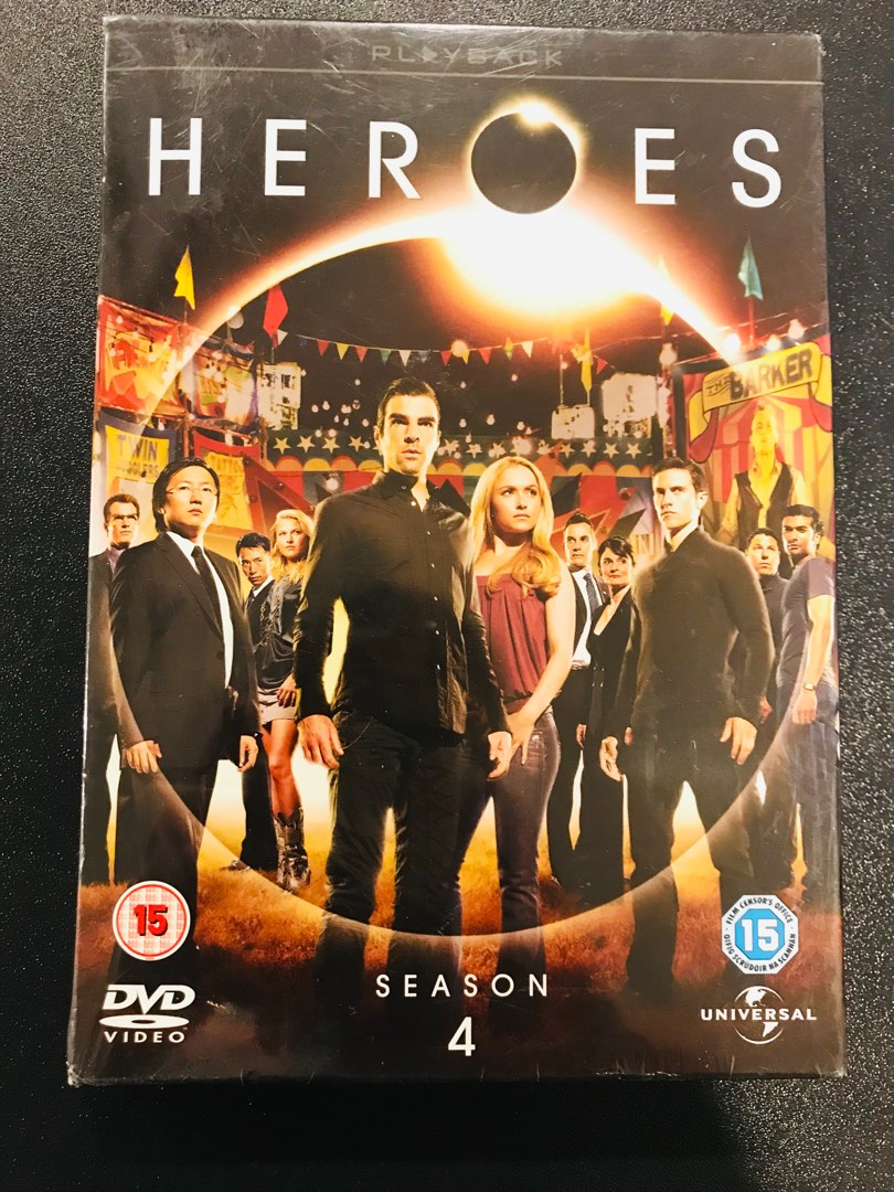 (DVD) Heroes Season 4 Drama Series, Hobbies & Toys, Music & Media, CDs ...