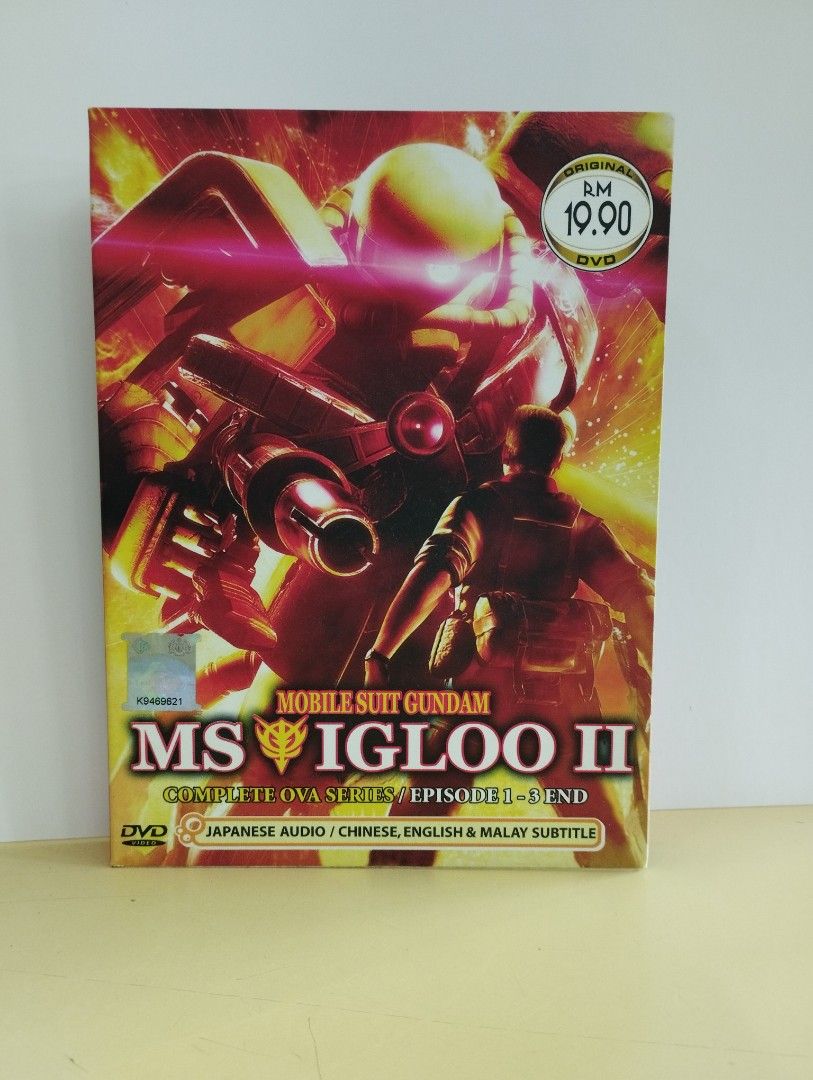 (DVD) Mobile Suit Gundam Ms Igloo II Complete Ova Series/Episode 1-3 End, Hobbies & Toys, Music ...