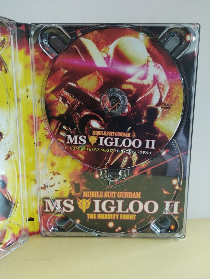 (DVD) Mobile Suit Gundam Ms Igloo II Complete Ova Series/Episode 1-3 End, Hobbies & Toys, Music ...