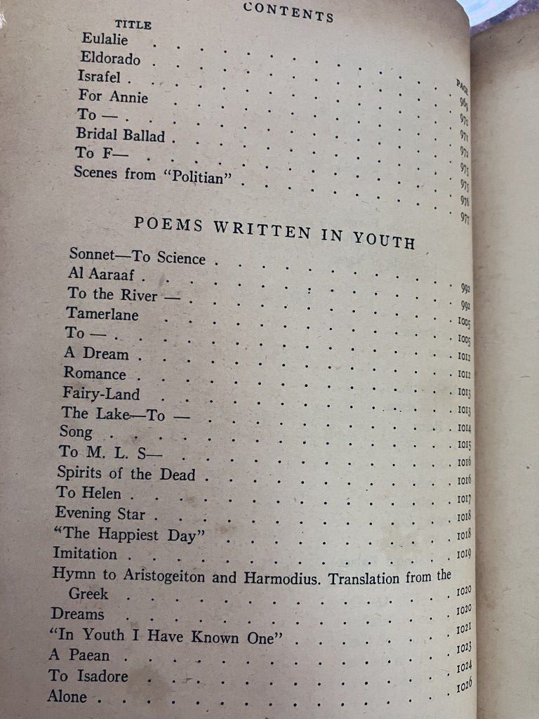 Edgar Allan Poe Complete Tales & Poems 1975, Hobbies & Toys, Books ...