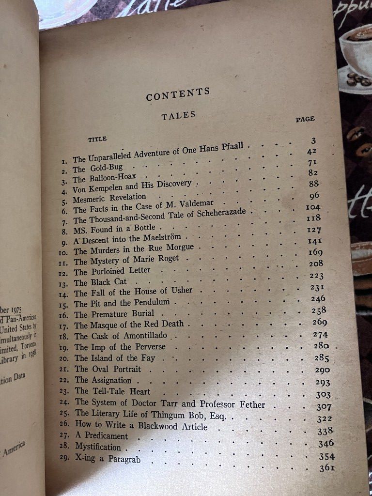 Edgar Allan Poe Complete Tales & Poems 1975, Hobbies & Toys, Books ...
