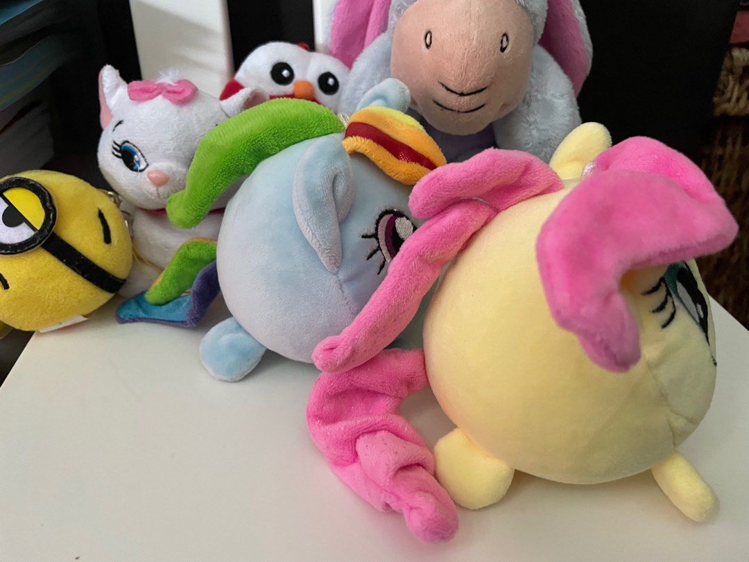 Eeyore Marie My Little Pony Fluttershy Rainbow Dash Ernie Minions ...