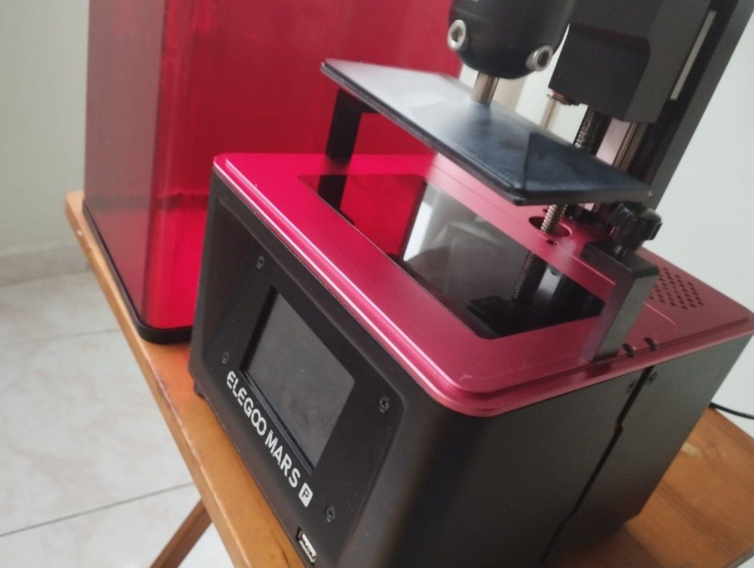 Sla/dlp Elegoo mars pro resin 3d printer, Computers & Tech, Printers ...