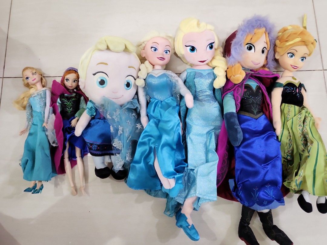 Elsa Frozen Soft Toys, Babies & Kids, Infant Playtime on Carousell