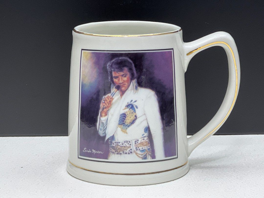 ELVIS PRESLEY MUG TENDERLY : From The Elvis Remembered Mug Collection ...