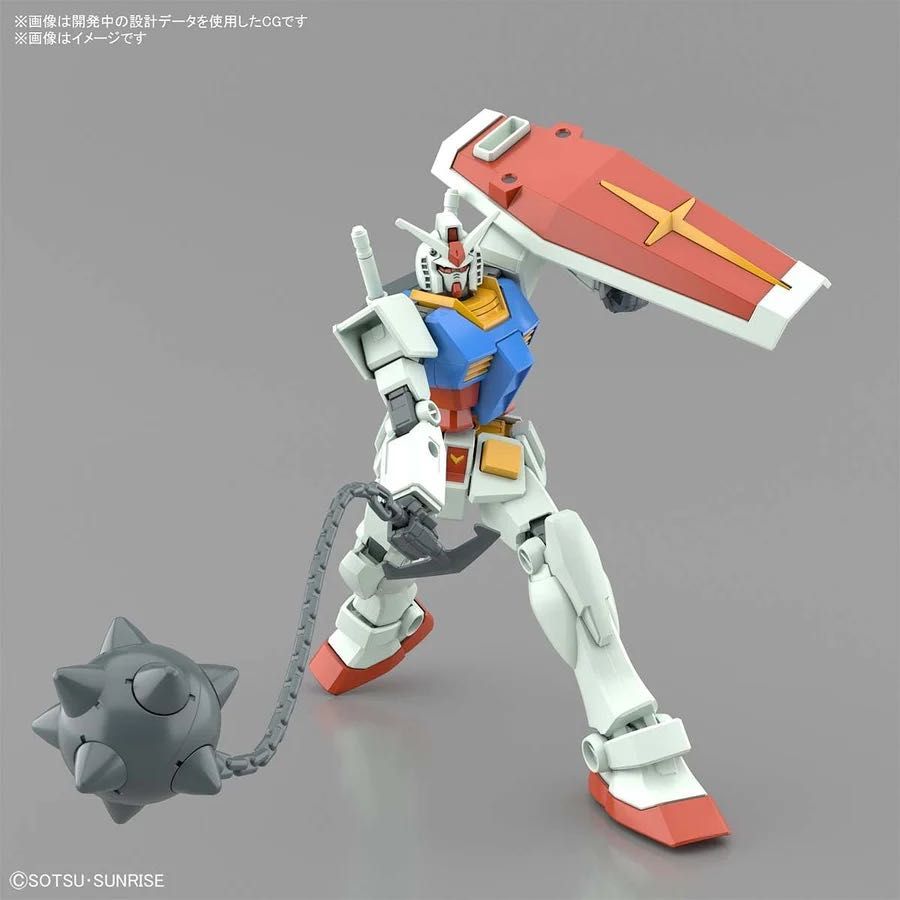 ENTRY GRADE UC RX-78-2 GUNDAM (FULL WEAPON SET), good for beginners ...