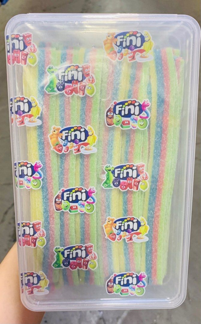 FINI MULTI FRUIT SOUR BELTS 1500G, Food & Drinks, Other Food & Drinks ...