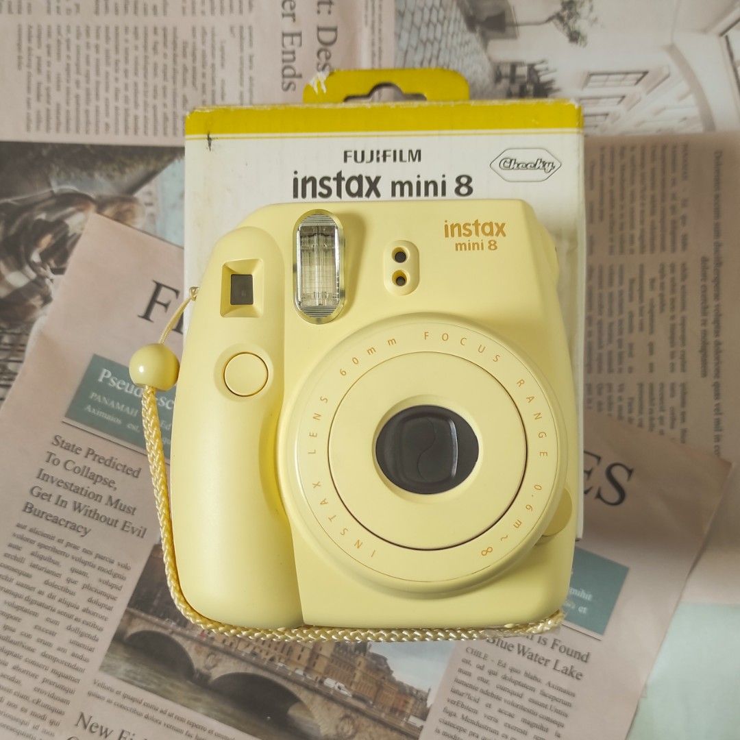 instax mini 9 yellow