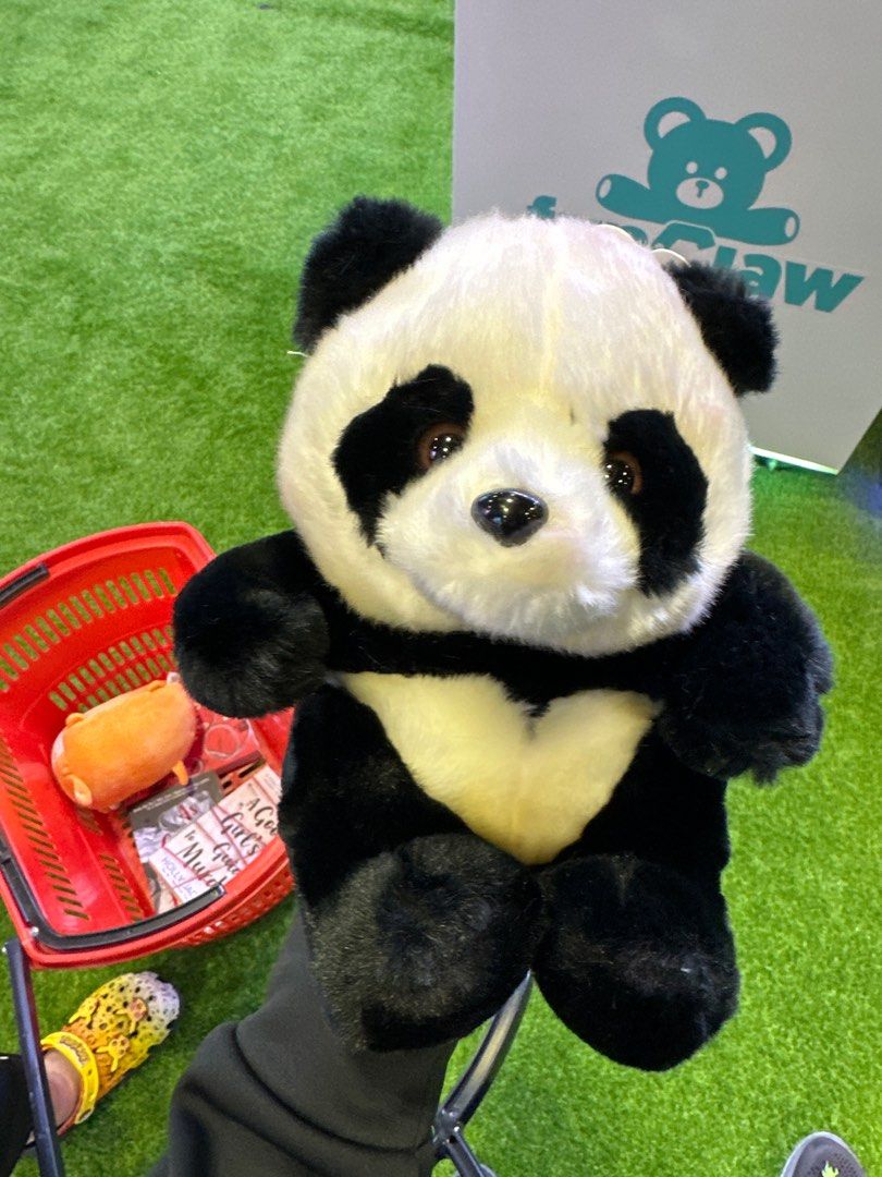 Funclaw panda soft toy, Hobbies & Toys, Toys & Games on Carousell