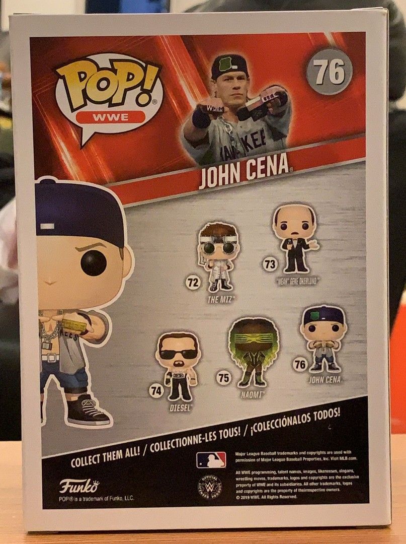 Funko Pop 76 JOHN CENA, Hobbies & Toys, Toys & Games on Carousell